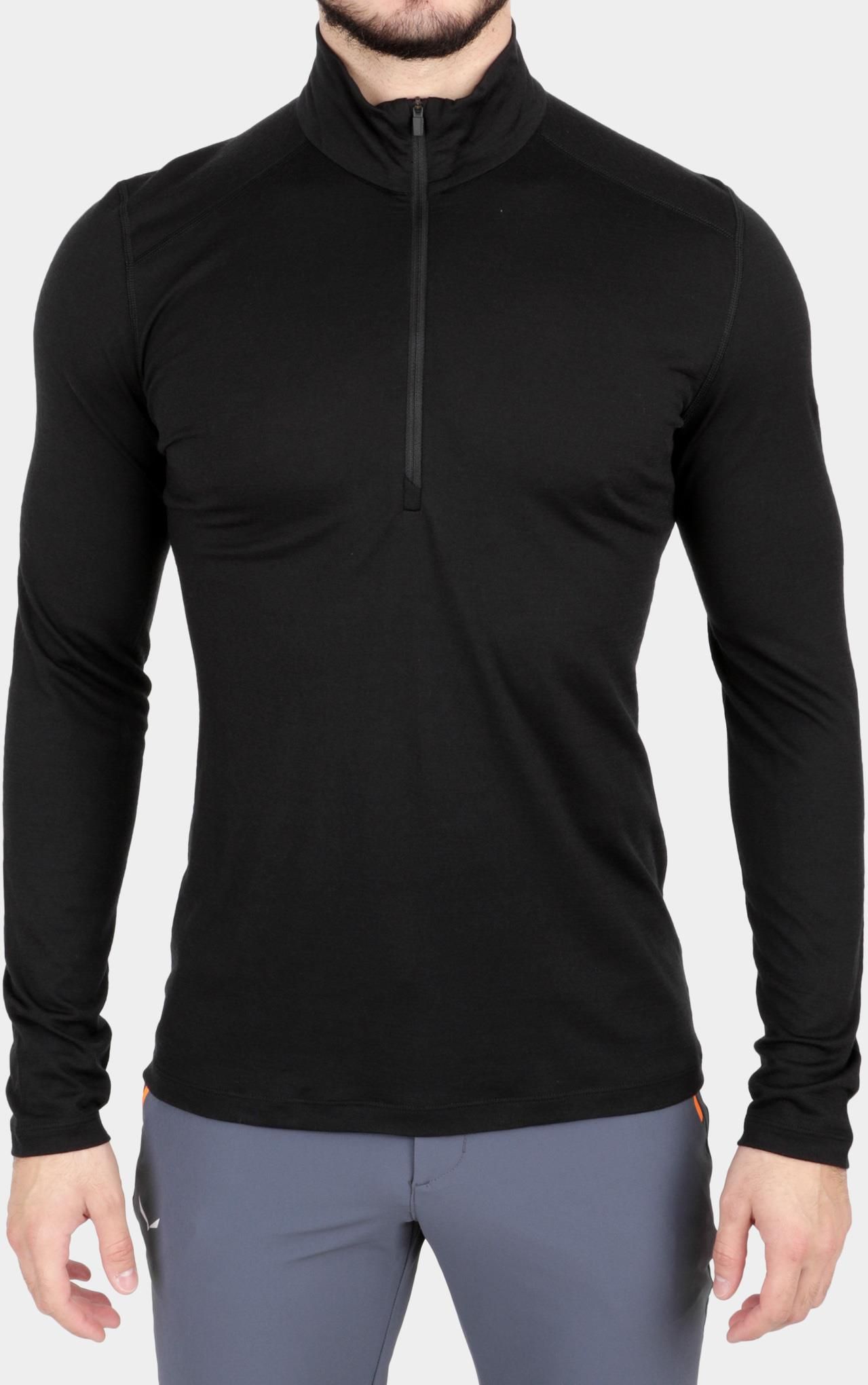 Icebreaker Bluza Merino 200 Oasis Half Zip Black Ceny I Opinie