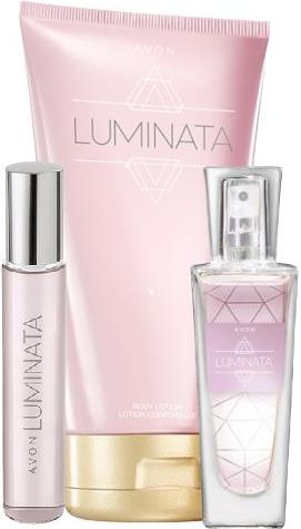 Avon Zestaw Luminata Perfumy 30Ml + Balsam + Perfumetka - Ceneo.pl