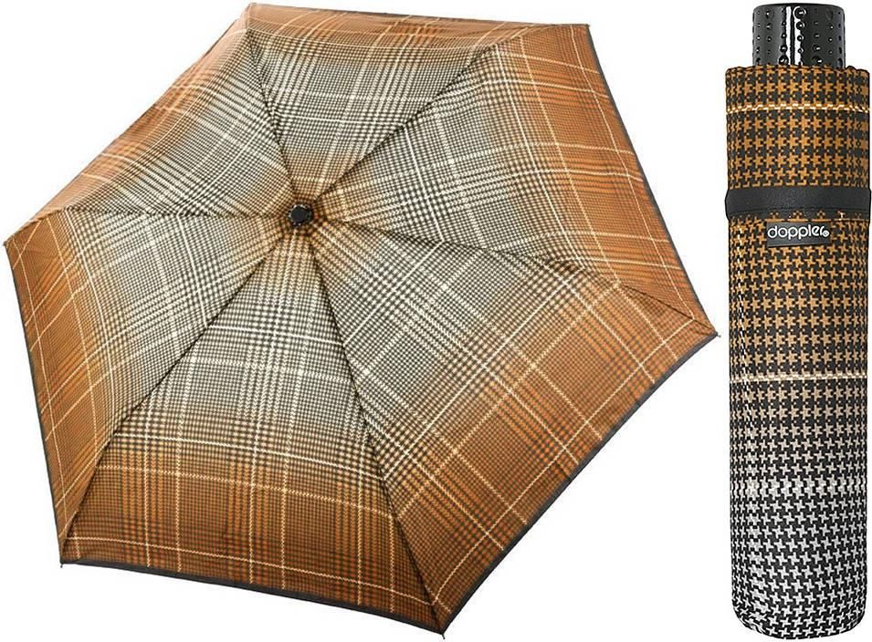 Doppler Parasol Fiber Havanna Pomarańczowa Kratka - Pomarańczowy - Ceny ...