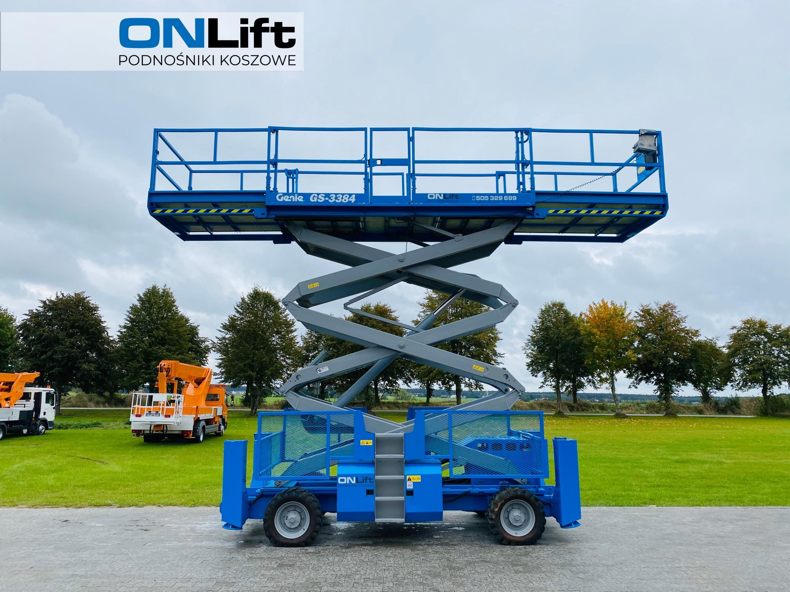 Podnośnik nożycowy 4x4 - GENIE GS3384RT - ONLift - Opinie i ceny na ...