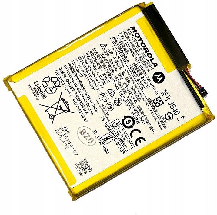 Bateria MOTOROLA BATERIA DO JS40 MOTO Z3 PLAY XT1929 BAT721 - Opinie i ...