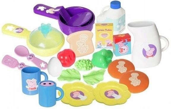 HTI Toys Świnka Peppa duża kuchnia domek z akcesoriami 1680948 - Ceny i ...