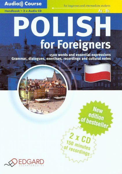 Program do nauki języka Edgard Polish for Foreigners Polski dla obcokrajowców z płytą CD ...