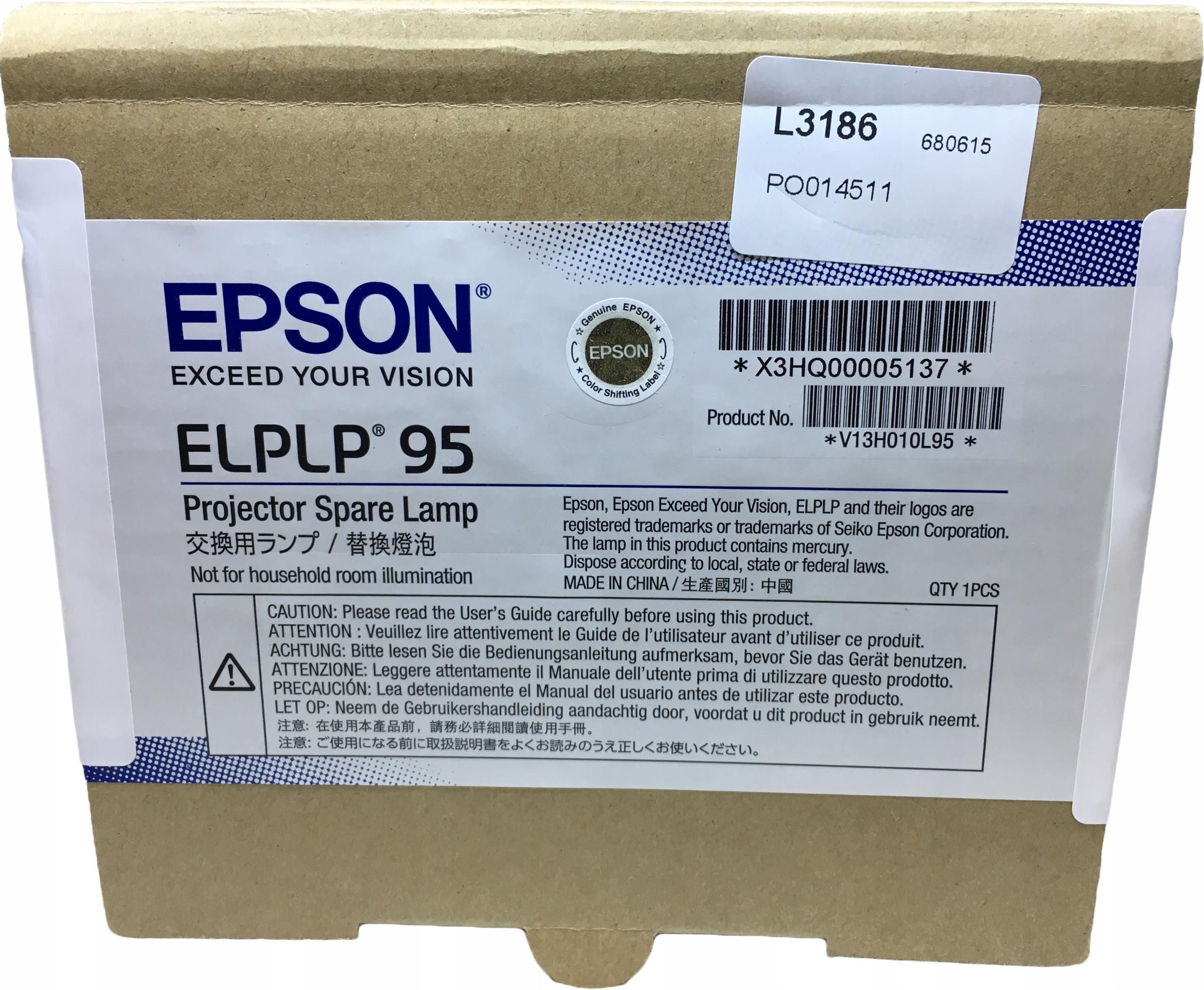 Lampa do projektora Epson lampa do projektora Oryginalna z Modułem EB ...