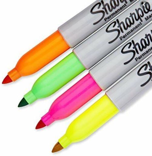 Sharpie Markery Neon Mazaki 4 Odblask 1884953 - Ceny i opinie - Ceneo.pl
