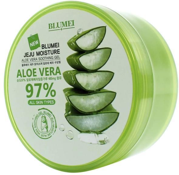 Blumei Żel Kojący Aloe Vera Jeju Moisture Aloe 97% Soothing Gel 300Ml ...