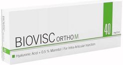 Biovisc Ortho M, 40 mg/ 2 ml + 0,5% Mannitol 1 ampułko-strzykawka ...