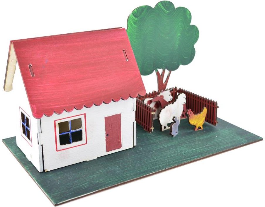 FARMA 3D ZESTAW KREATYWNY DECOUPAGE SKLEJKA MAŁA - Ceny i opinie - Ceneo.pl