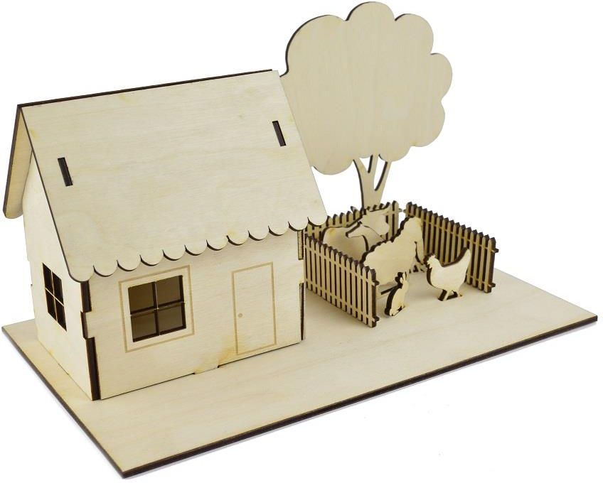 FARMA 3D ZESTAW KREATYWNY DECOUPAGE SKLEJKA MAŁA - Ceny i opinie - Ceneo.pl