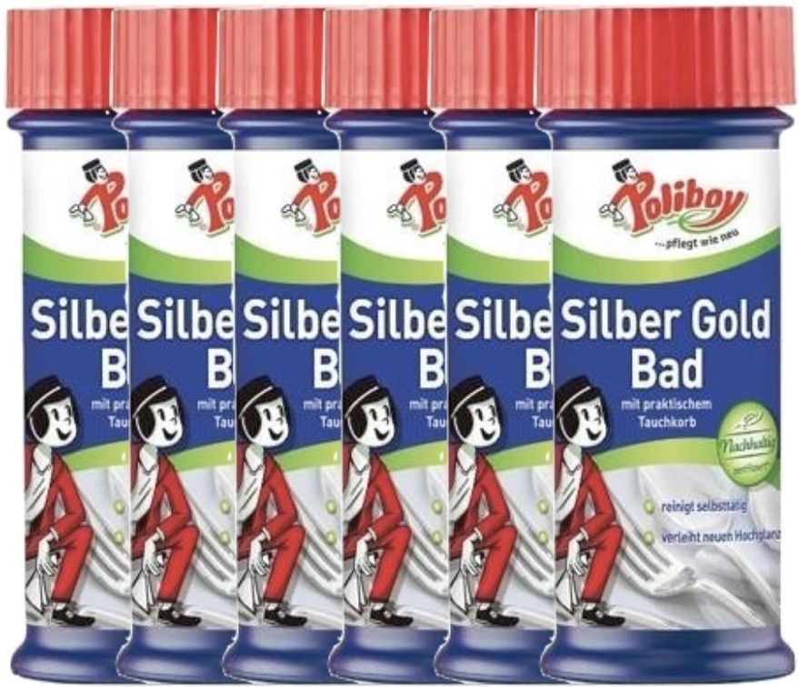 Poliboy Płyn Do Czyszczenia Złota I Srebra Silver 375Ml X6 - Opinie i ...