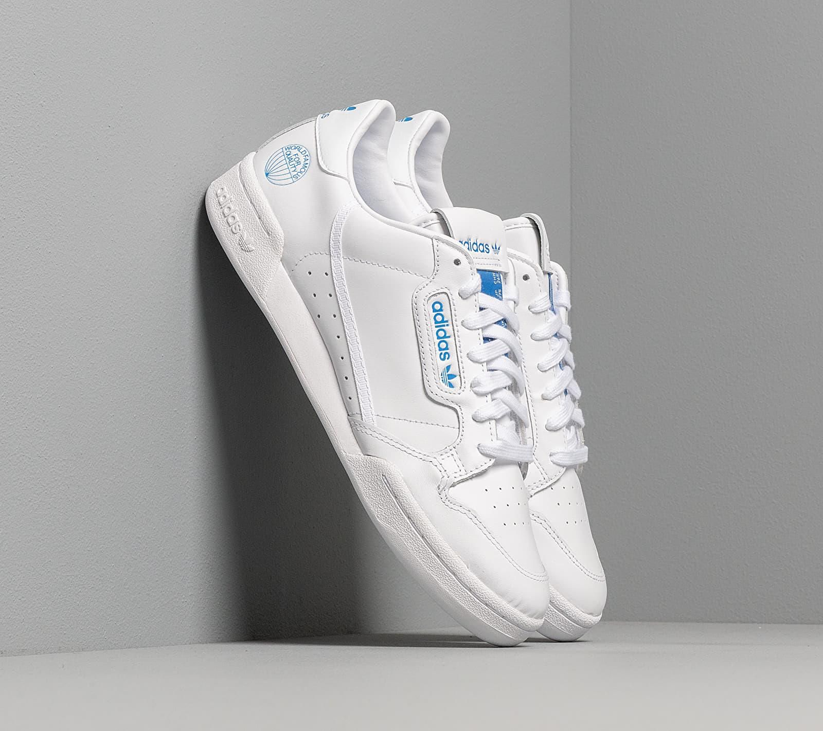 Adidas Continental 80 Ftw White/ Ftw White/ Blue Bird - Ceny i opinie ...