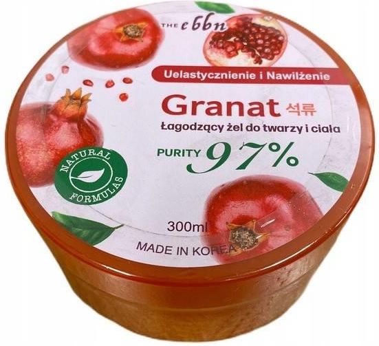 The Ebbn Żel Do Twarzy I Ciała Granat 97% 300Ml - Opinie i ceny na Ceneo.pl
