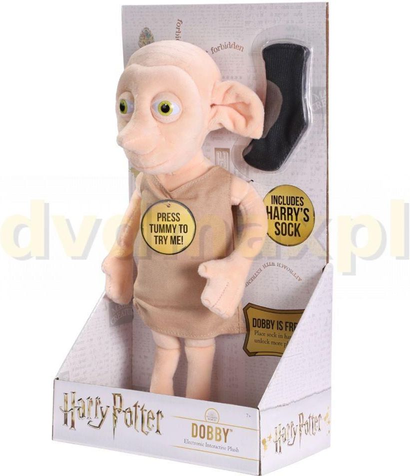 Harry Potter: Dobby Interactive Plush - Zgredek interaktywny pluszak ...