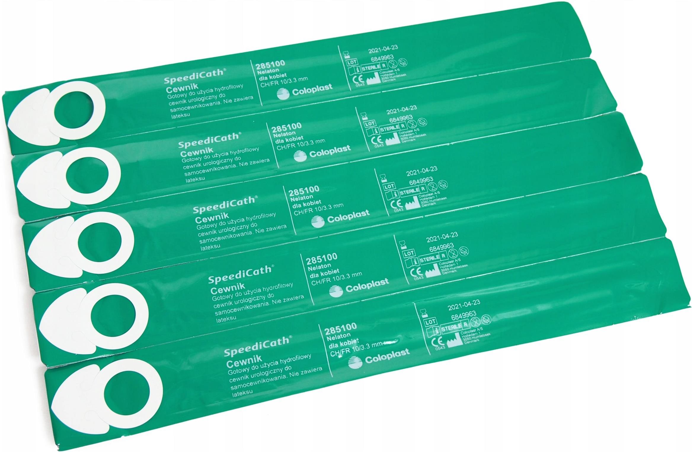 Drobne akcesoria medyczne Cewnik Hydrofilowy Speedicath Damski Ch06 ...