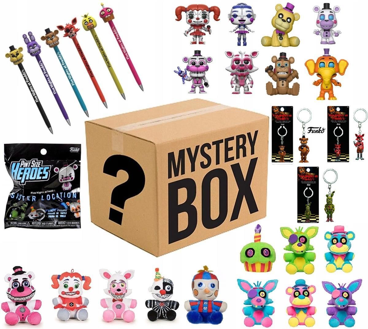 FIVE NIGHTS AT FREDDY'S MYSTERY BOX ZESTAW - Ceny i opinie - Ceneo.pl