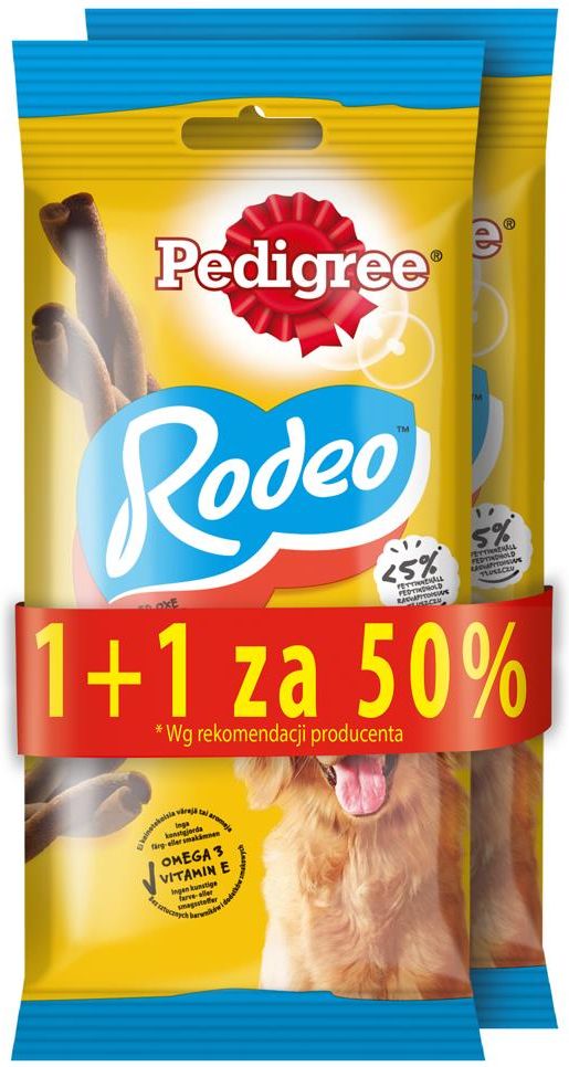 Karma Pedigree Rodeo Z Wołowiną 2X123G - Ceny i opinie - Ceneo.pl