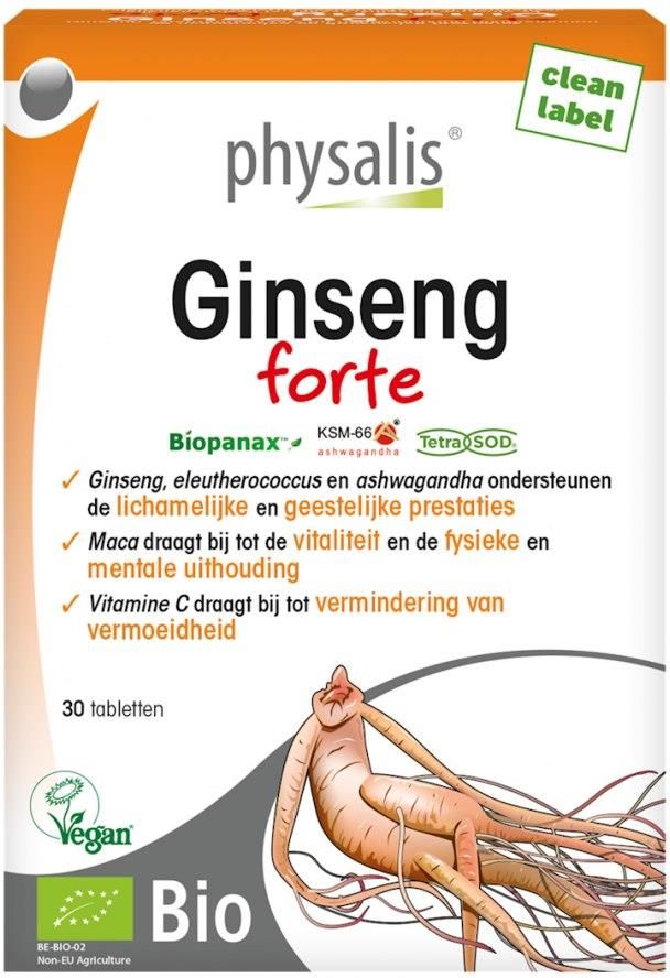 Physalis ŻEŃ-SZEŃ FORTE BIO 30 TABLETEK (34 g) - Opinie i ceny na Ceneo.pl