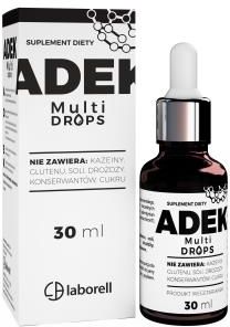 Laborell Witaminy ADEK drops krople vege Laborell 30 ml - Opinie i ceny ...