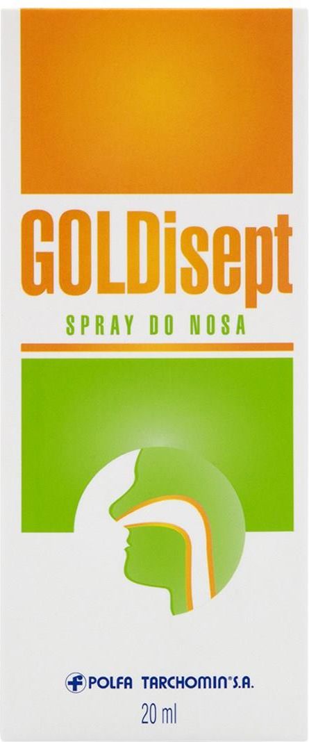 GOLDisept spray do nosa 20ml - Opinie i ceny na Ceneo.pl