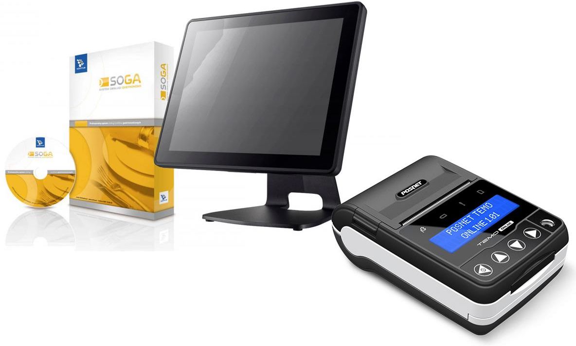 Posnet Pos Novitus Quant Z Drukarką Fiskalną Temo Online I Oprogramowaniem Soga (Quant+Temo+Soga ...