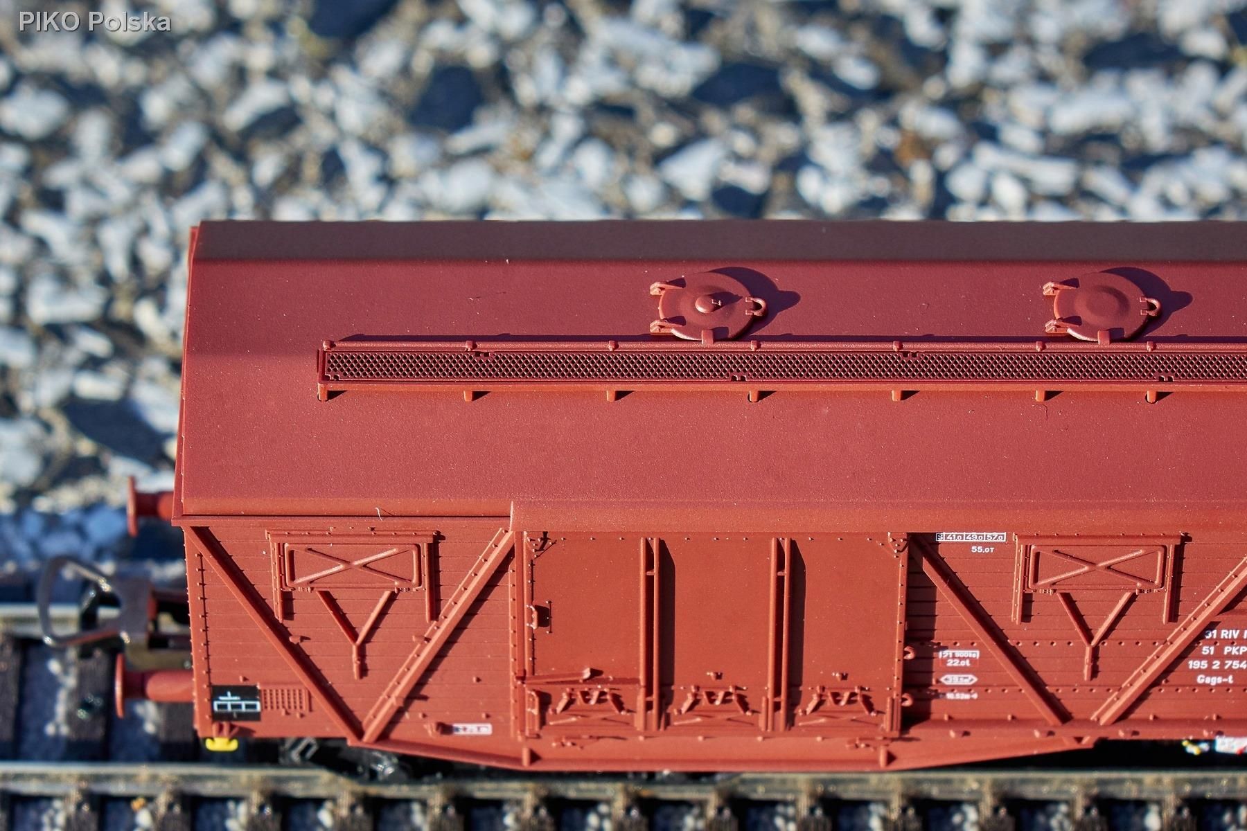 PIKO WAGON TOWAROWY KRYTY GAGS-T 401K PKP 58470 - Ceny i opinie - Ceneo.pl