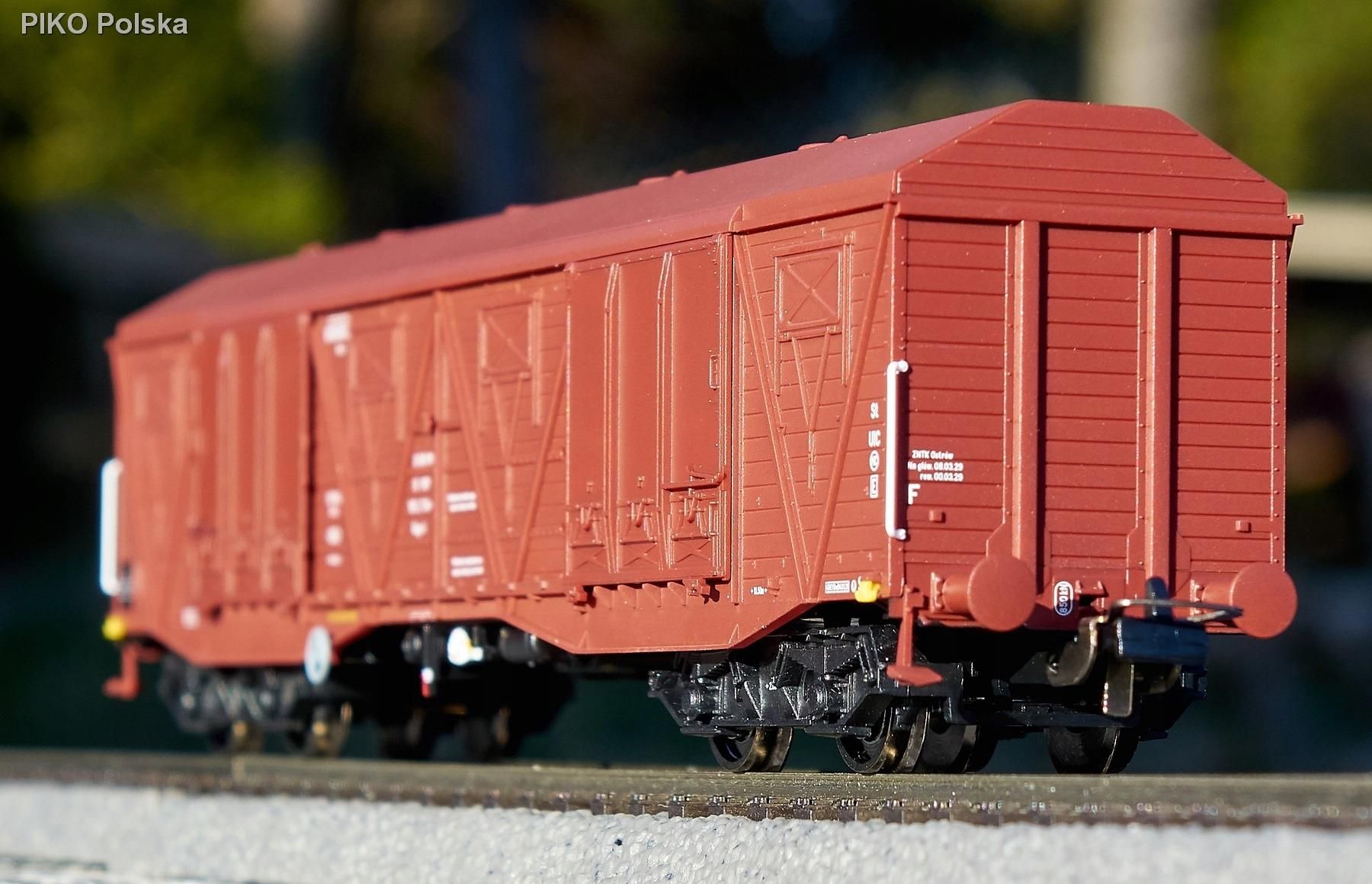 PIKO WAGON TOWAROWY KRYTY GAGS-T 401K PKP 58470 - Ceny i opinie - Ceneo.pl