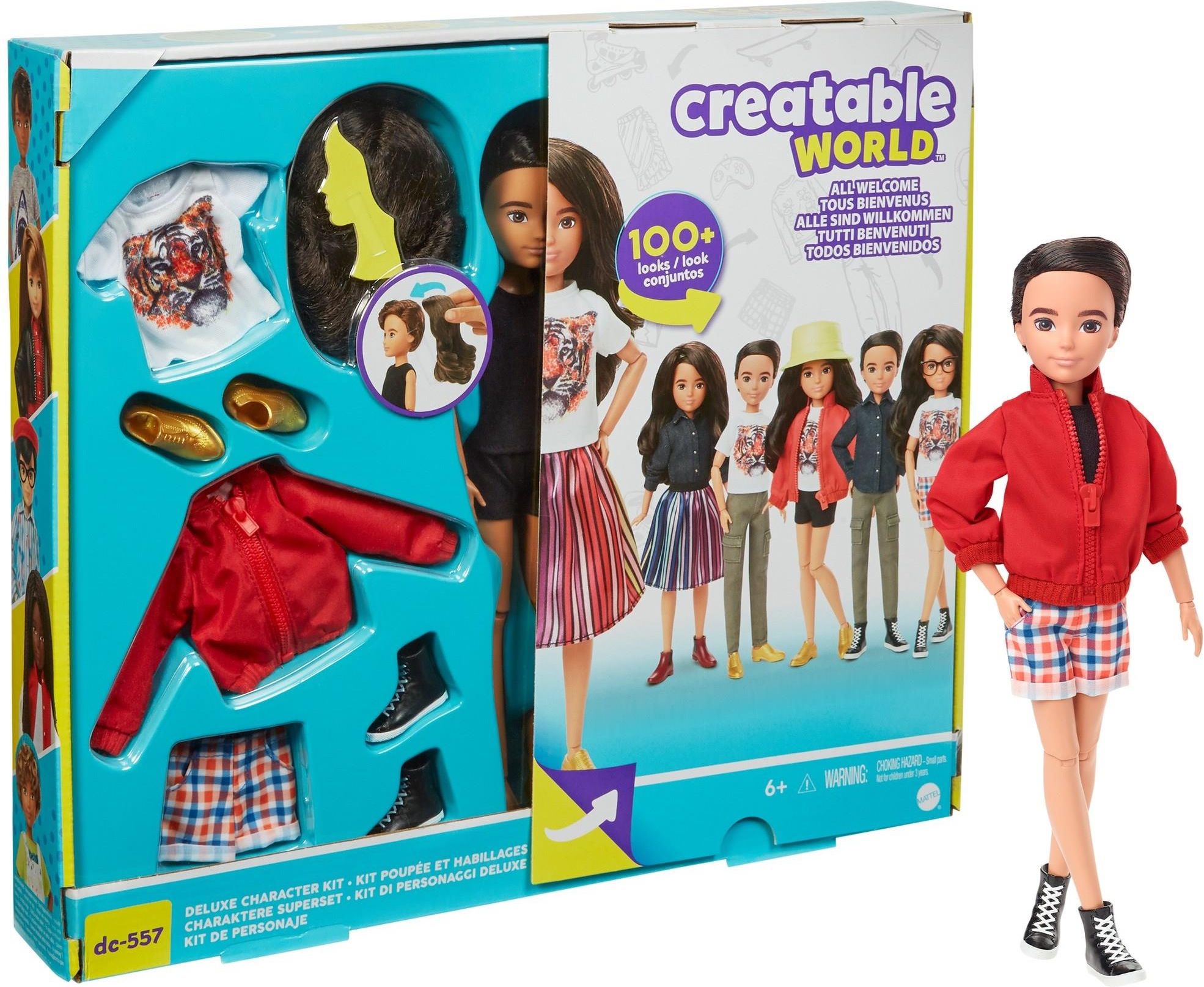 Lalka Mattel Zestaw Creatable world GKV47 - Ceny i opinie - Ceneo.pl