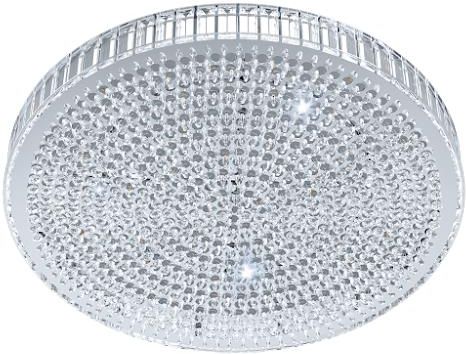 EGLO - PLAFON BALPARDA LED 43,5W 4000K - CHROM/TRANSPARENTNY - 39747 ...