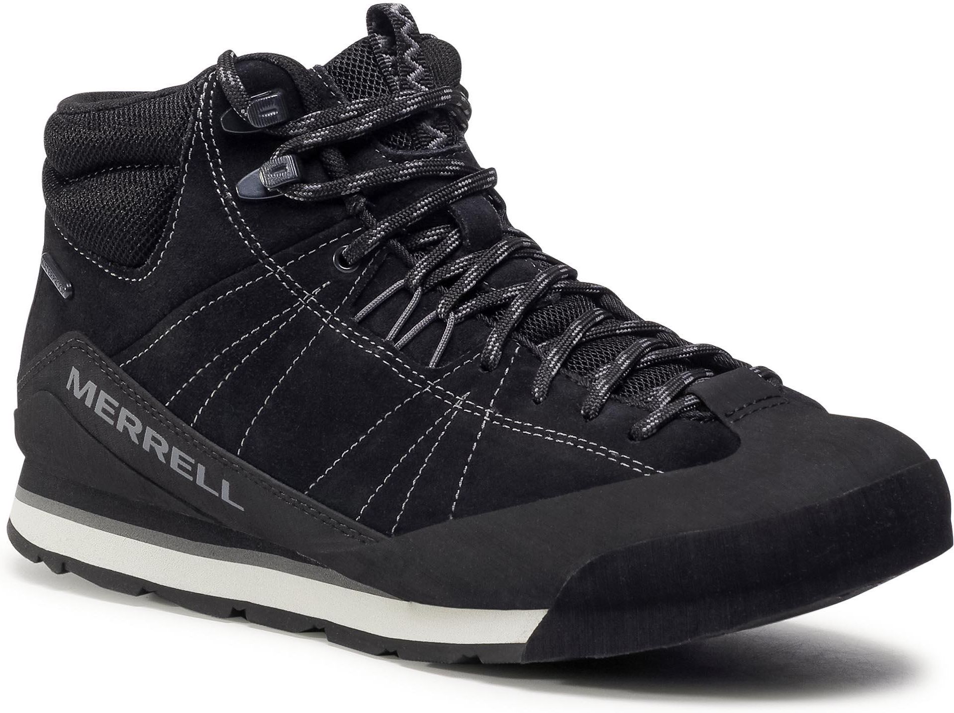 Buty trekkingowe Merrell Catalyst Mid Suede Wp J000971 Black - Ceny i ...
