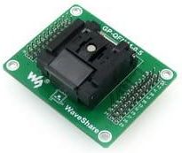 Waveshare Test Socket & Programming Adapter For Qfn44 Mlf44 Mlp44 ...