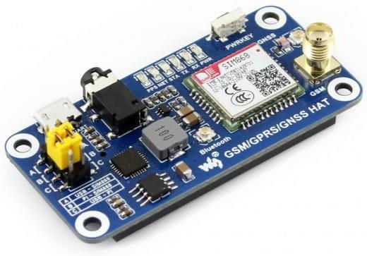 Waveshare Gsm/Gprs/Gnss/Bluetooth Hat Dla Raspberry Pi Sim868 - Opinie i ceny na Ceneo.pl