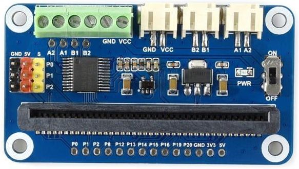 Waveshare Sterownik Silników Dc Oraz Serwomechanizmów Dla Micro:Bit ...