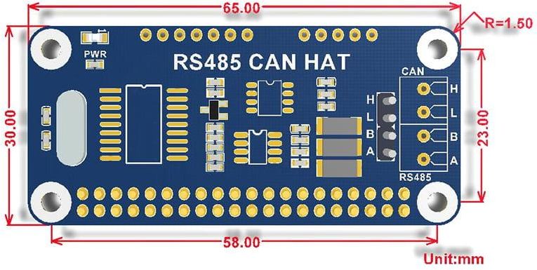 Mikrokontroler Waveshare Rs485 Can Hat For Raspberry Pi - Opinie i ceny ...