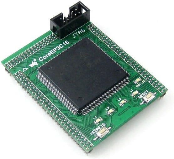 CoreEP3C16 board with ALTERA Cyclone III chip EP3C16Q240C8N - Opinie i ...