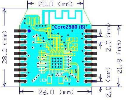 Moduł ZigBee z CC2530F256 Core2530(B) - Opinie i ceny na Ceneo.pl