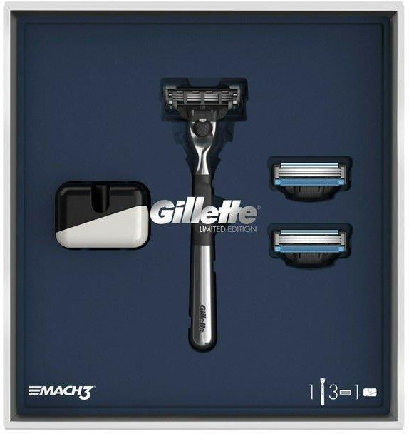 Gillette Gillete Mach3 Limited Edition Zestaw Prezentowy Dla Mężczyzn ...