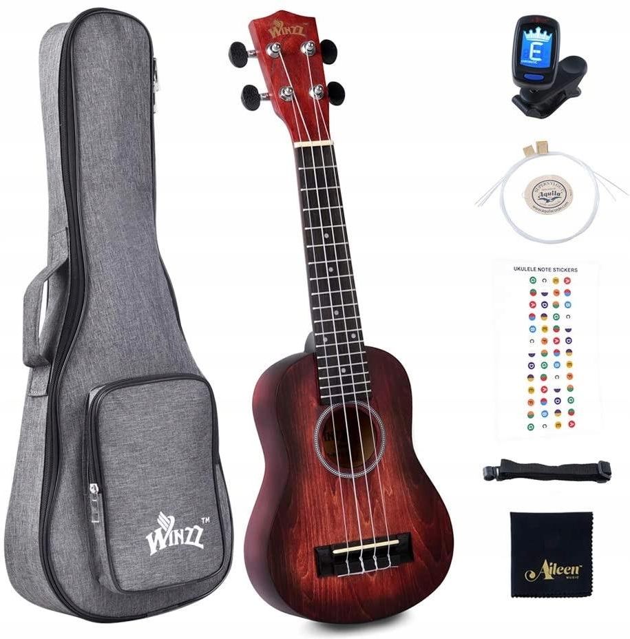 Ukulele For Beginners 3rd Avenue Soprano Ukulele Beginner 21 Inch 4 ...