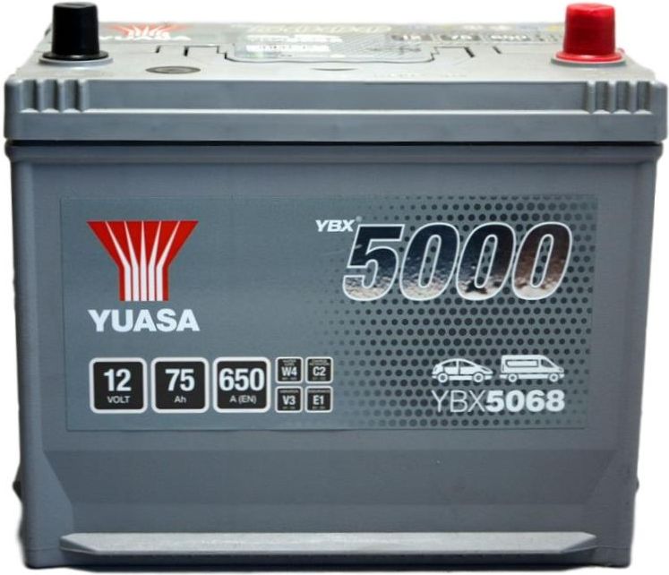 YUASA YBX 5068 12V 75AH 650A YBX5068 YBX5068 - Opinie i ceny na Ceneo.pl