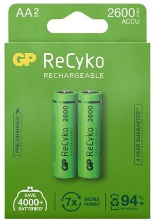 GP RECYKO AA-BATTERI 2600 MAH 2-PACK - Ceny i opinie na Ceneo.pl