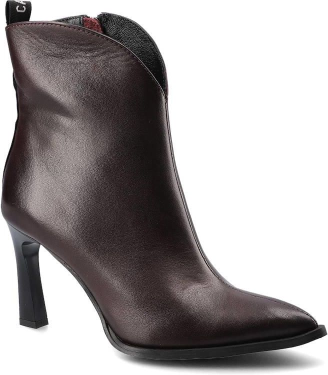 Botki CARINII - bordowy - Ceny i opinie - Ceneo.pl