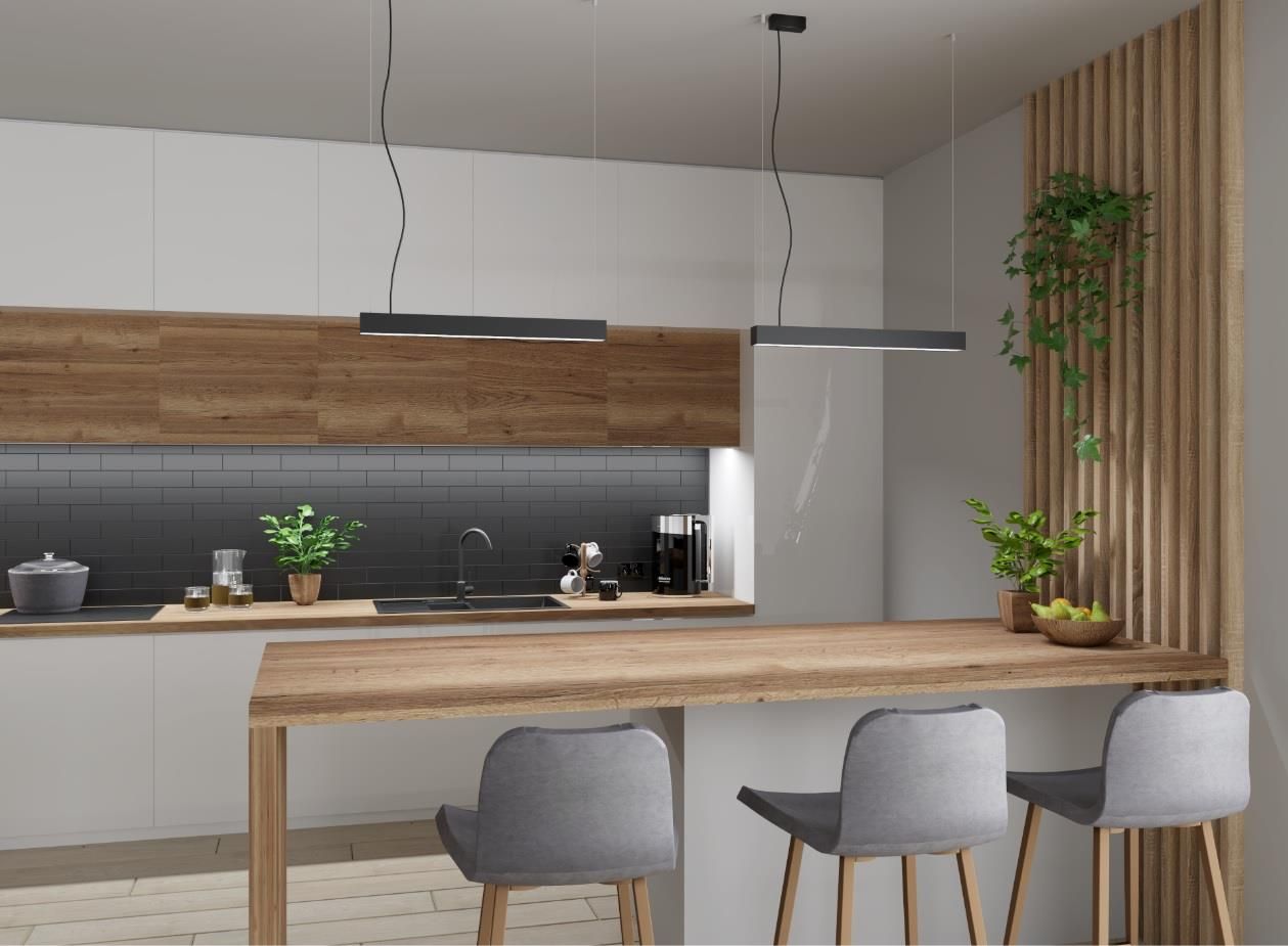 Thoro Lampa wisząca PINNE 95 szara 4000K (TH.052) - Opinie i atrakcyjne ...