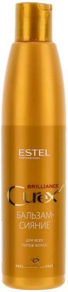 Estel Professional Nabłyszczający Balsam Do Wszystkich Rodzajów Włosów Curex Brilliance 250ml ...