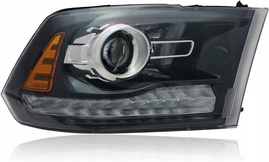 Lampa przednia DODGE RAM 13-18 REFLEKTOR PRAWY TYC CZARNA 68093220AD ...