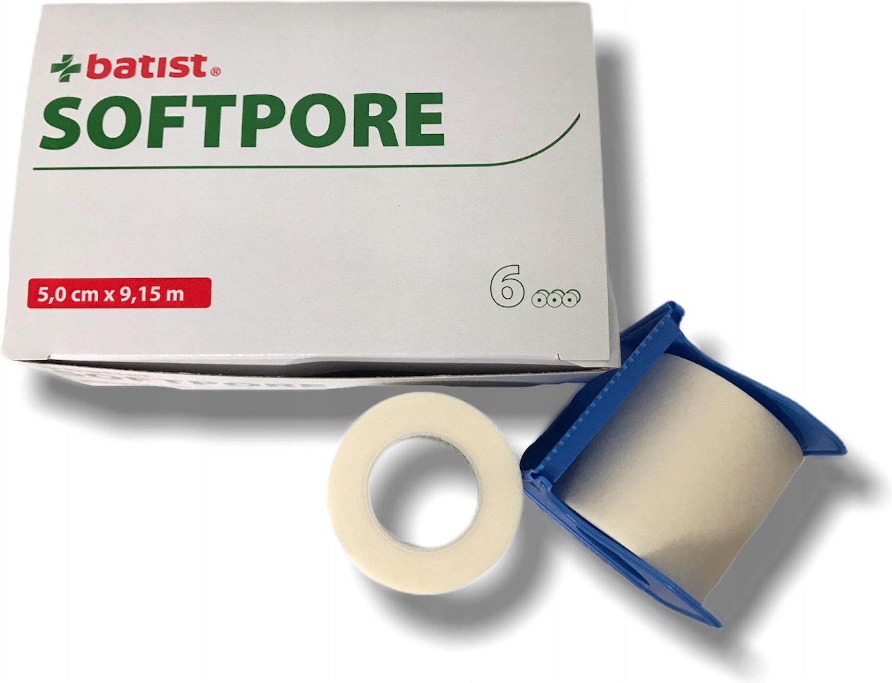 SOFTPORE PRZYLEPIEC WŁÓKNINOWY 5CMX9,15M 6 SZT. - Opinie i ceny na Ceneo.pl