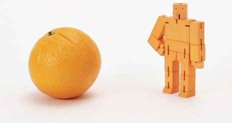 Cubebot Micro Orange - Drewniane Klocki Roboty - Ceny i opinie - Ceneo.pl