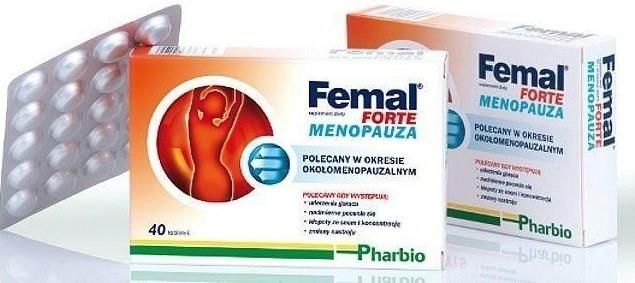 Femal Forte Menopauza, 40 tabletek - Opinie i ceny na Ceneo.pl