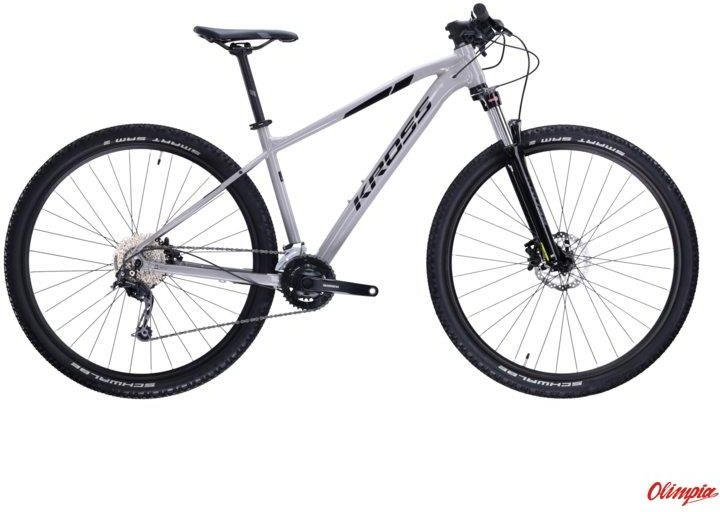 Kross Level 3.0'21 29 Szary Czarny Połysk 2021 - Rowery Crossowe Męskie - Ceny i opinie Ceneo.pl