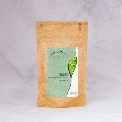 NANGA Neem cięty Miodla indyjska Azadirachta indica CAŁY LIŚĆ 100g - Opinie i ceny na Ceneo.pl