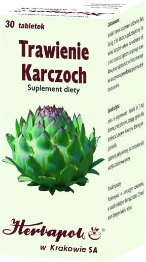 Herbapol Trawienie Karczoch 30tabl. - Opinie i ceny na Ceneo.pl