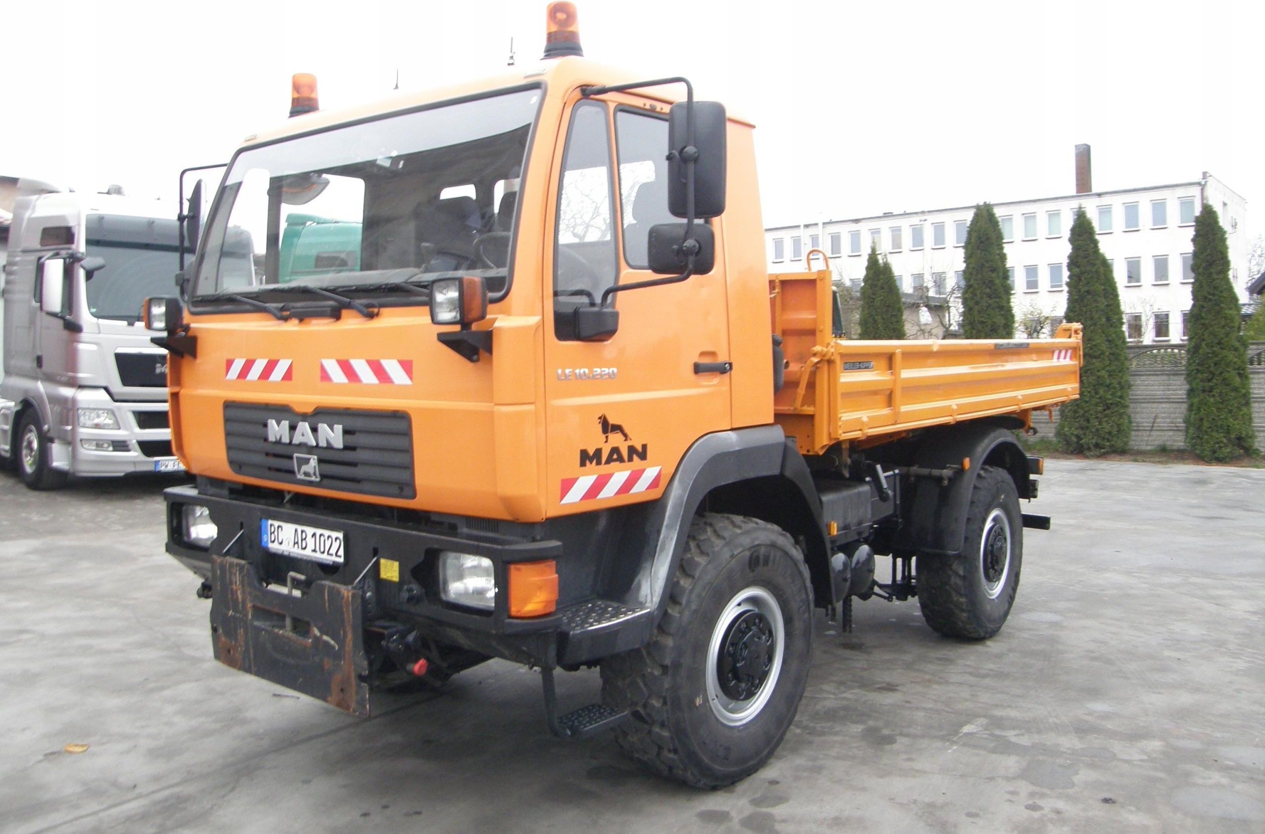 WYWROTKA MAN LE 10.220 2003r 4x4 KLIMA - Opinie i ceny na Ceneo.pl